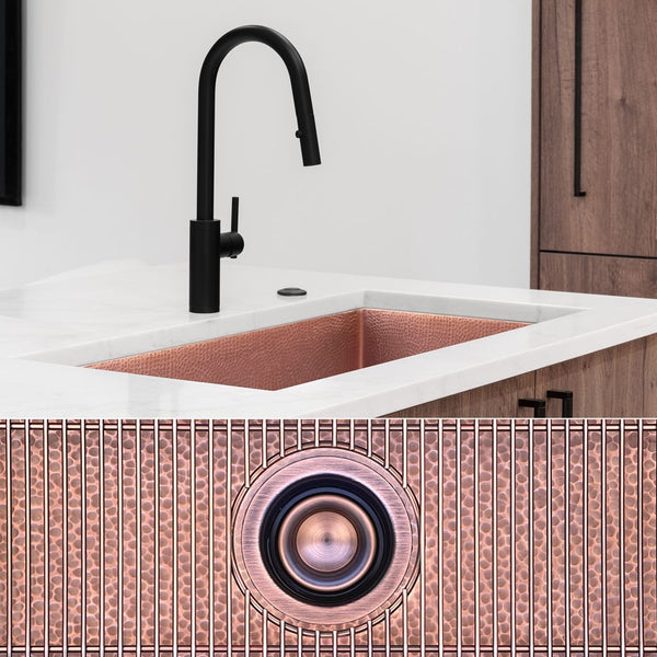 Pure Copper Kitchen Sinks - Fossil Blu
