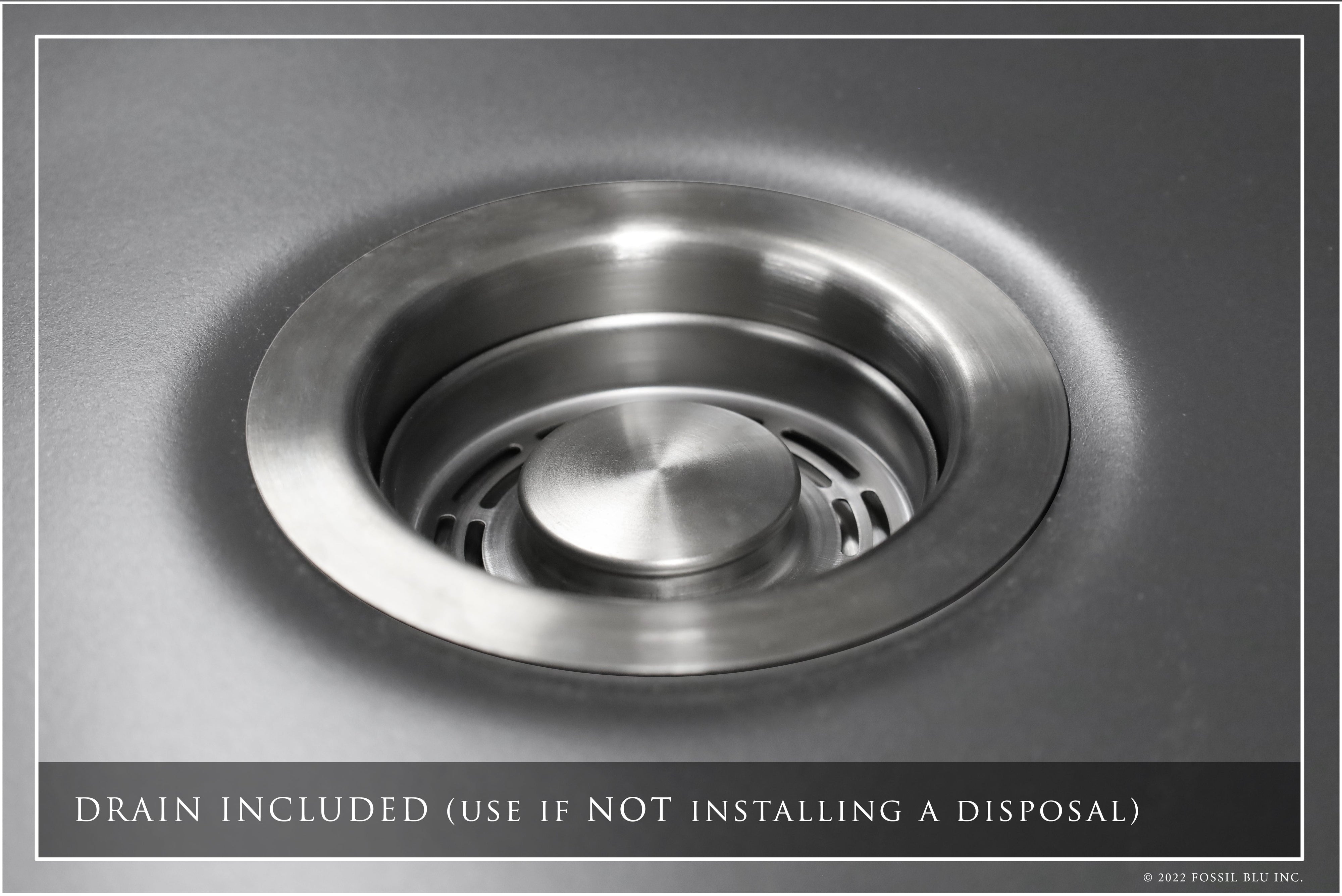 FSW1047 LUX 33-INCH SOLID FIRECLAY FARMHOUSE SINK, MATTE GRAY, STAINLE ...